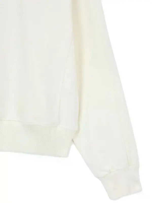 STUDIO TOMBOY Logo-embroidered Sweatshirt - Neutrals