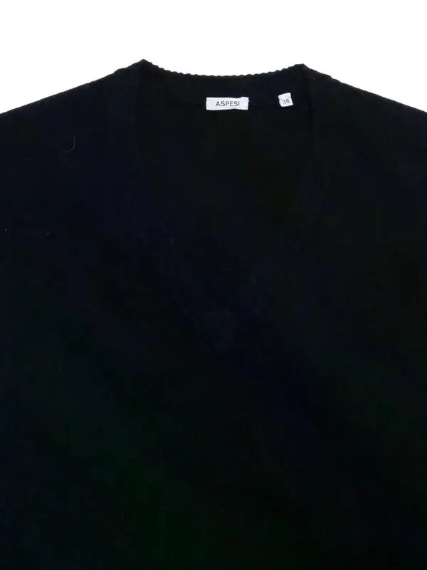 Aspesi Wool-blend Jumper - Blue