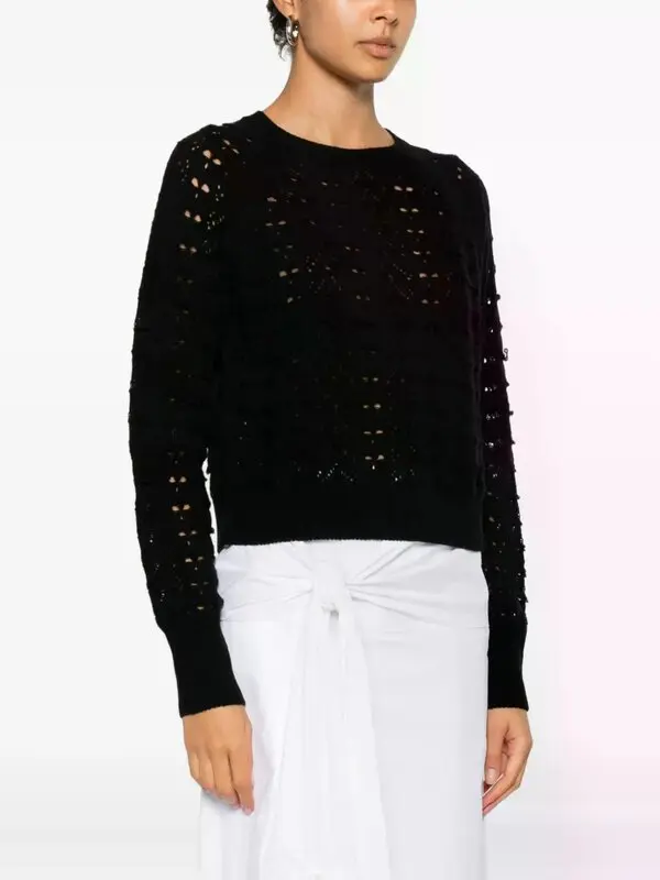 Cecilie Bahnsen Openwork Knit Sweater
