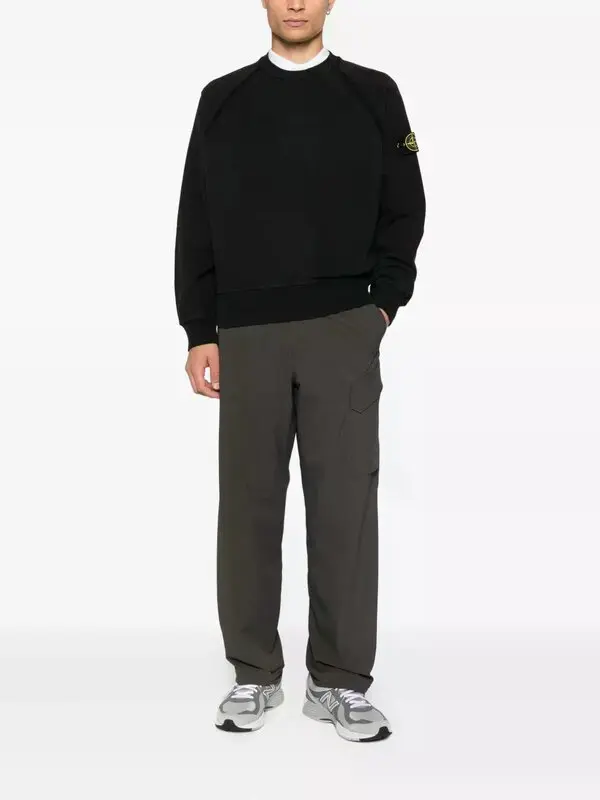 Stone Island Elastic-waistband Trousers - Grey