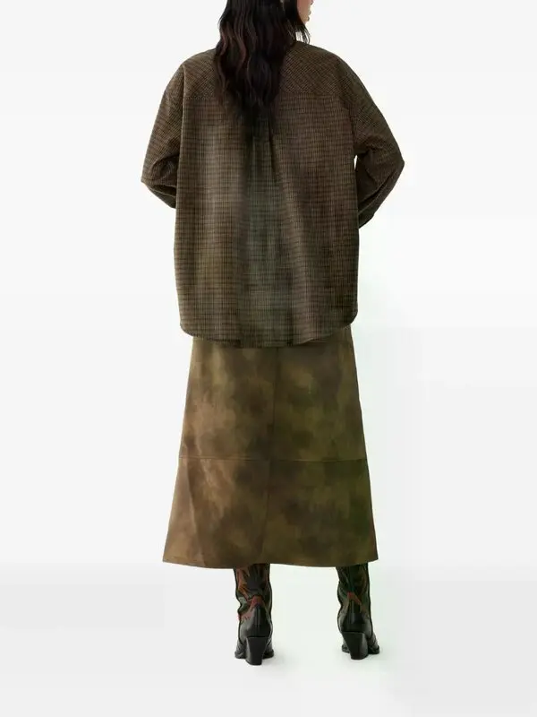 STUDIO TOMBOY Checked Shirt - Brown