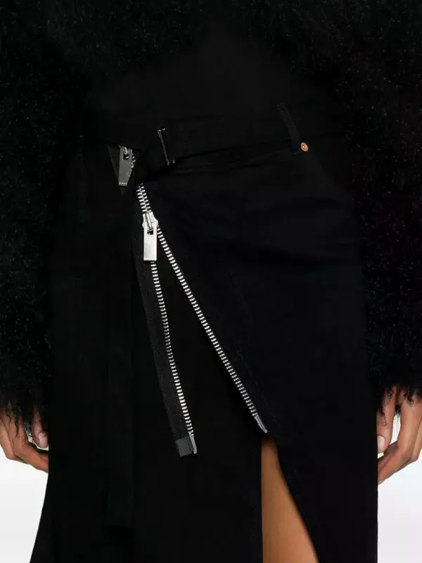 Sacai Zip-detail Skirt