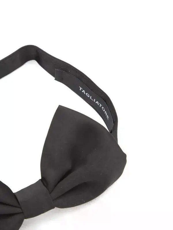 Tagliatore Adjustable Bow Tie - Black