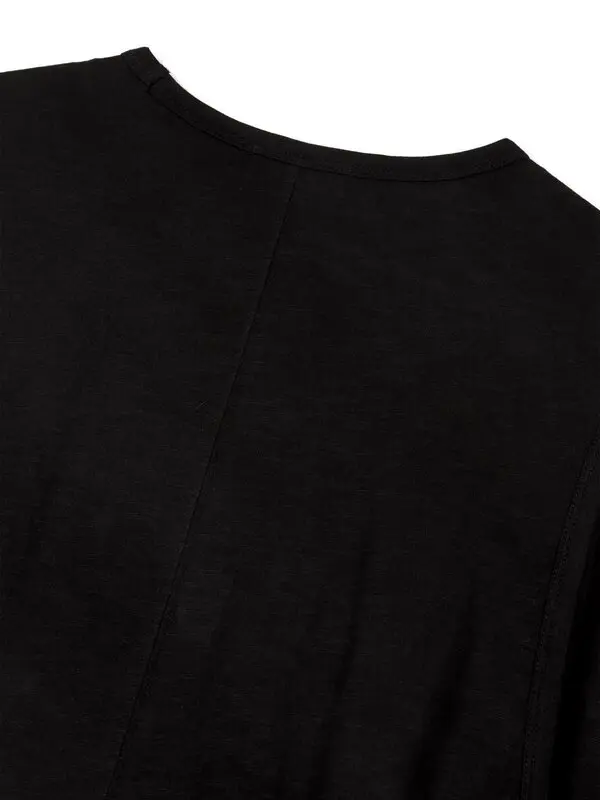 STUDIO TOMBOY Layered Wrap-design Long-sleeve T-shirt