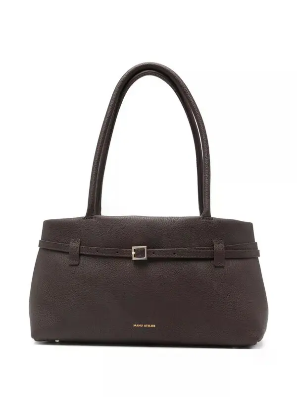 Manu Atelier Le Cambon East West Shoulder Bag - Brown