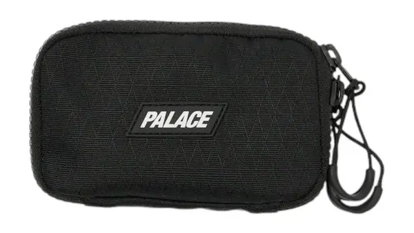 PALACE Cordura Reflex Rs Zip Wallet - Black