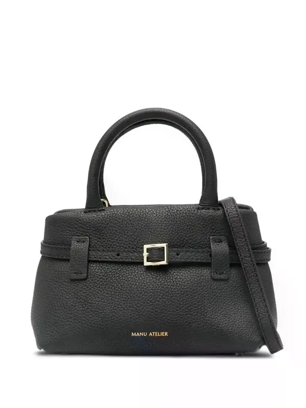 Manu Atelier Mini Le Cambon 20 Handbag - Black