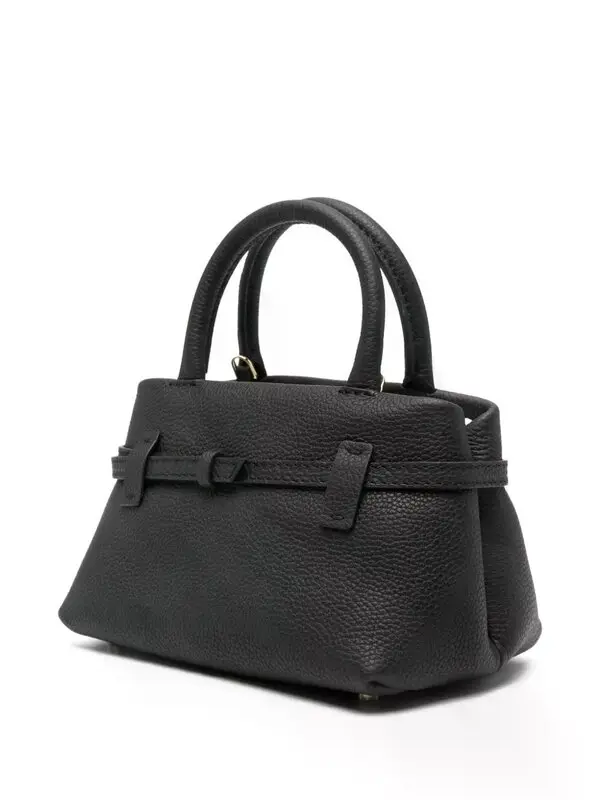 Manu Atelier Mini Le Cambon 20 Handbag - Black