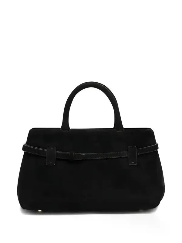 Manu Atelier Le Cambon 25 Buckle-fastening Tote Bag - Black