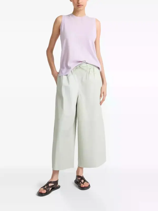 YVES SALOMON Leather Trousers