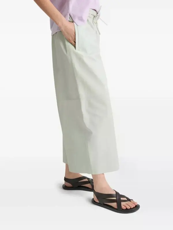 YVES SALOMON Leather Trousers