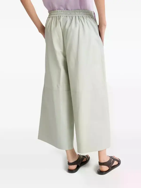YVES SALOMON Leather Trousers