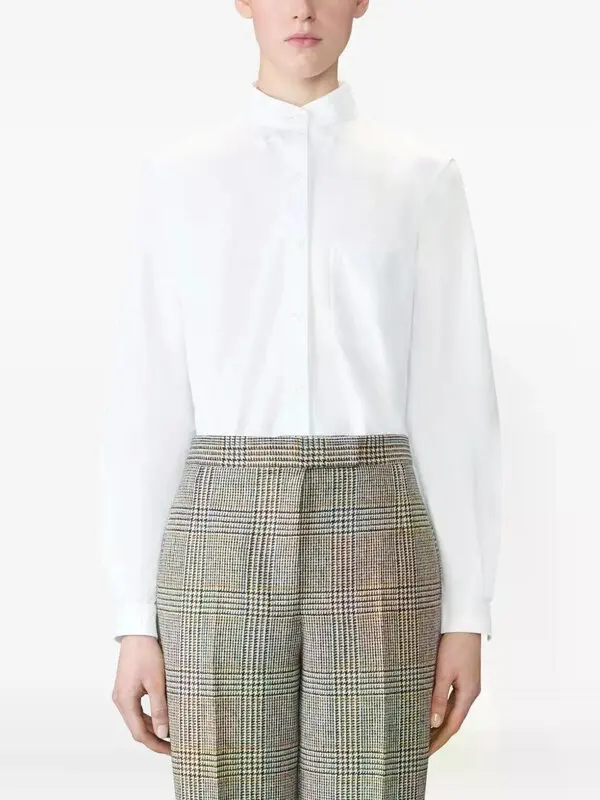 Thom Browne Swarovski-crystal Oxford Shirt - White