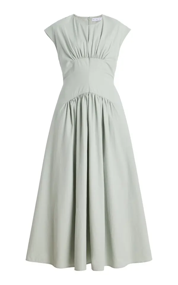 Proenza Schouler White Label Nyssa Tech-cotton Dress - Green