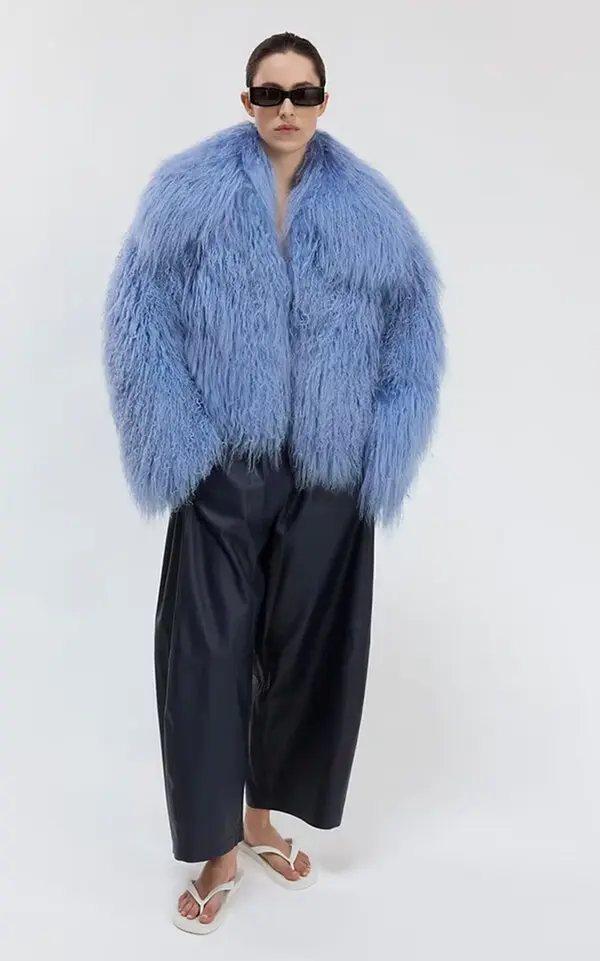 UTZON Jaci Oversized Shearling Jacket
