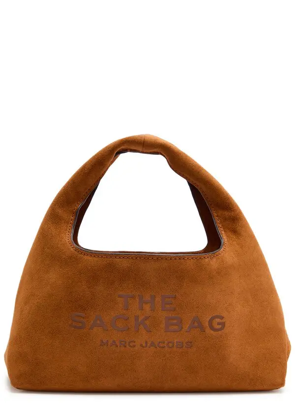Marc Jacobs The Sack Mini Suede Top Handle Bag - Copper