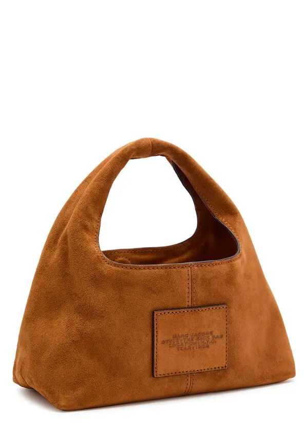 Marc Jacobs The Sack Mini Suede Top Handle Bag - Copper