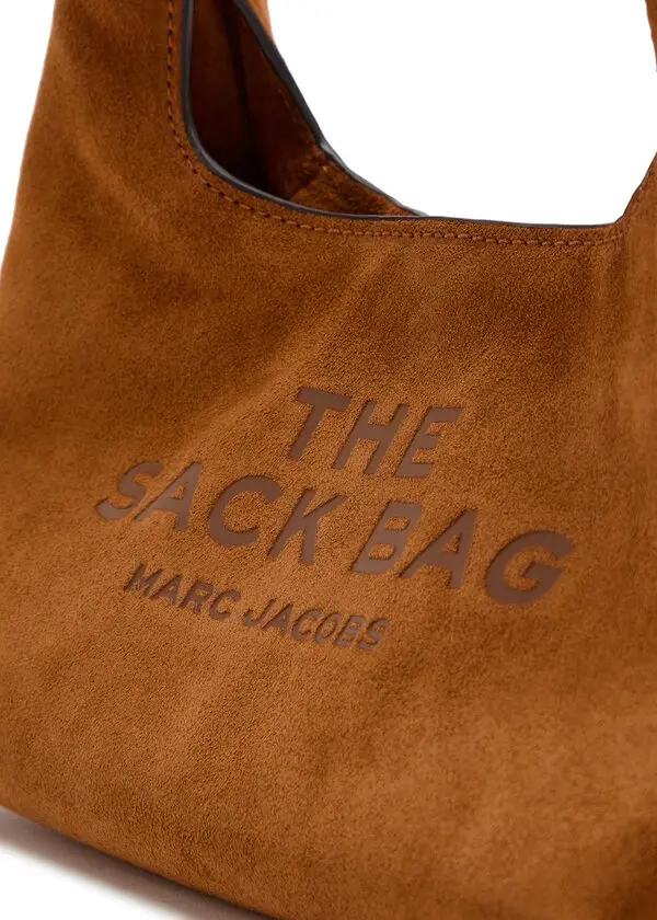Marc Jacobs The Sack Mini Suede Top Handle Bag - Copper