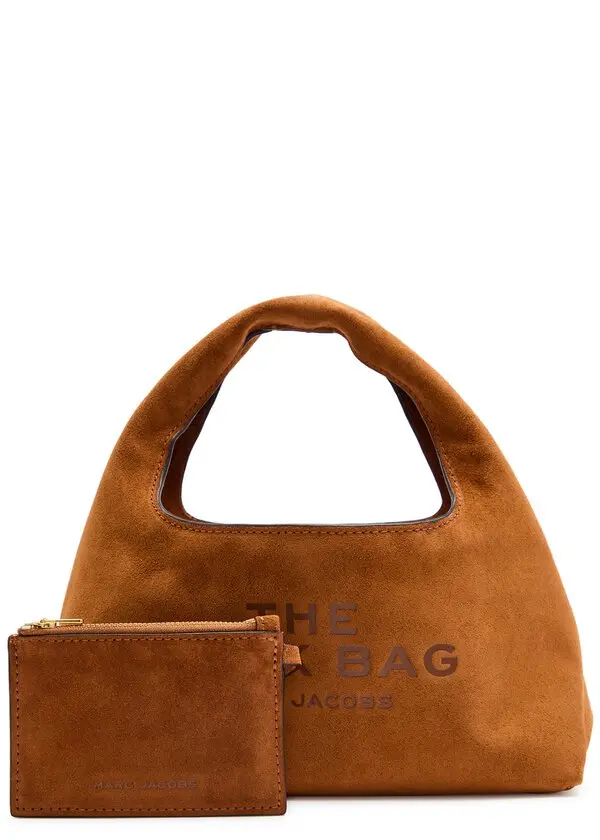 Marc Jacobs The Sack Mini Suede Top Handle Bag - Copper