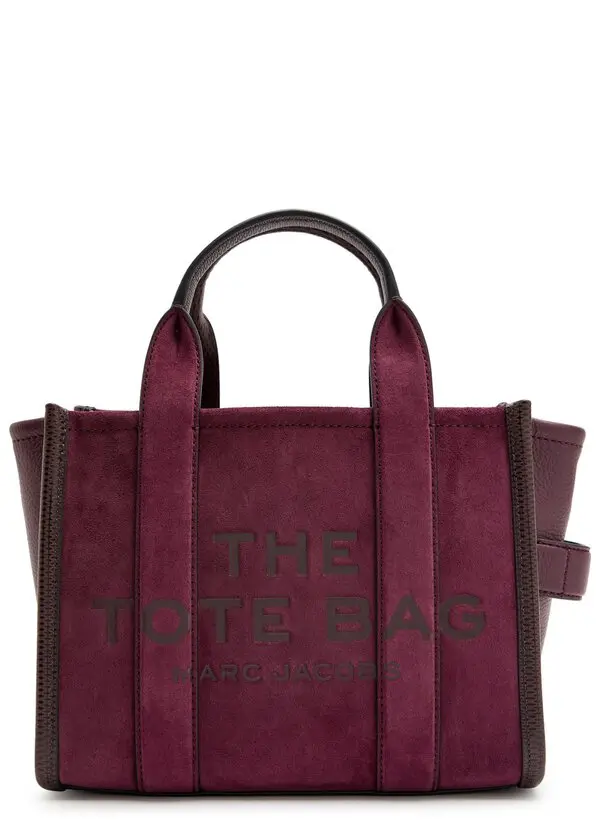 Marc Jacobs The Small Suede Tote Bag - Plum