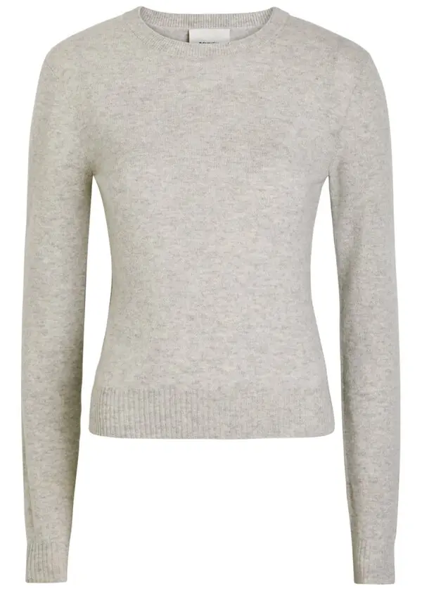 REFORMATION Melange Cashmere Jumper - Grey