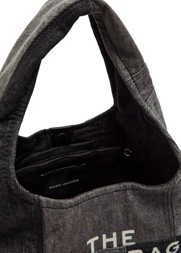 Marc Jacobs The Sack Patchwork Denim Shoulder Bag