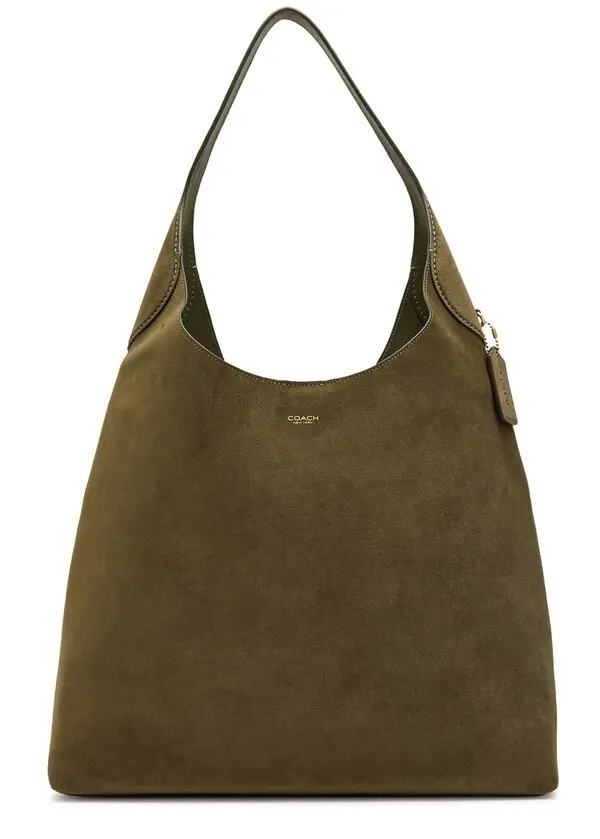 COACH Brooklyn 39 Suede Shoulder Bag