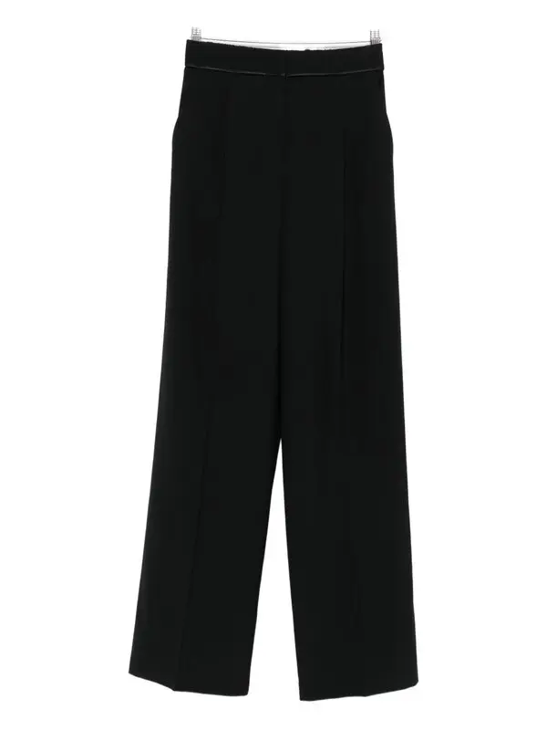 FORTE_FORTE Wool Blend Trousers
