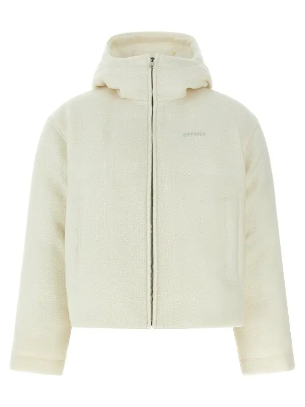 Gucci Bouclé Wool Jacket - White