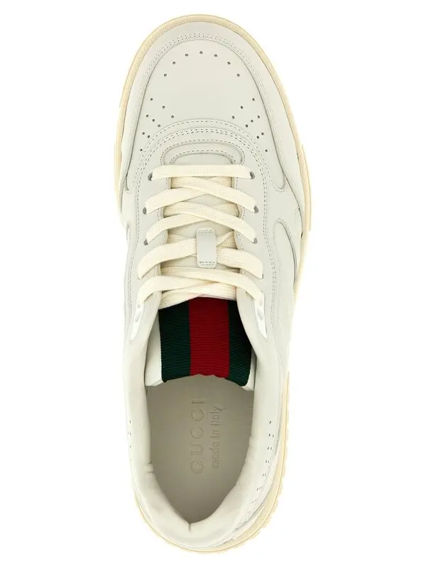 Gucci Re-web Leather Sneakers