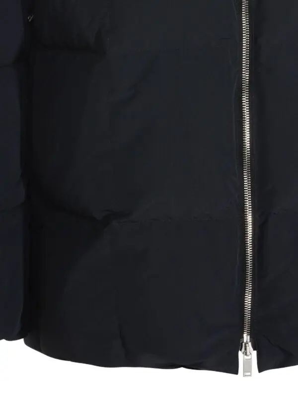 JIL SANDER Hooded Down Jacket - Black