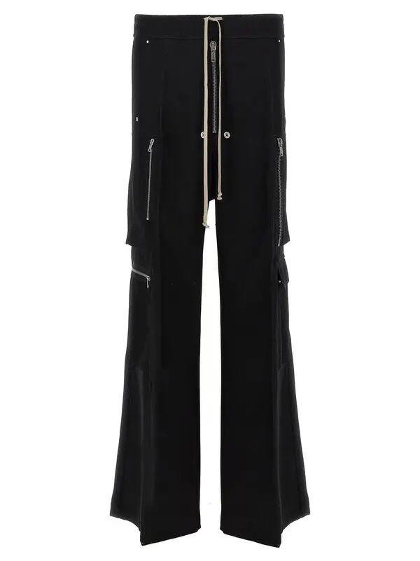 Rick Owens Cargobelas Heavy Wool Trousers