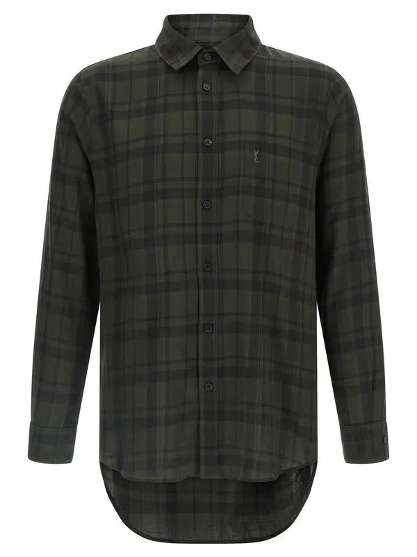 Saint Laurent Cassandre Button-up Shirt