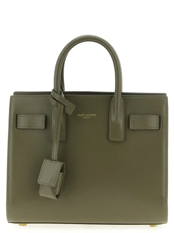 Saint Laurent Sac De Jour Nano Handbag - Green