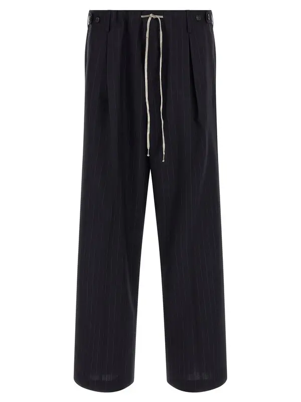 MAISON MARGIELA Pinstripe Wool Trousers