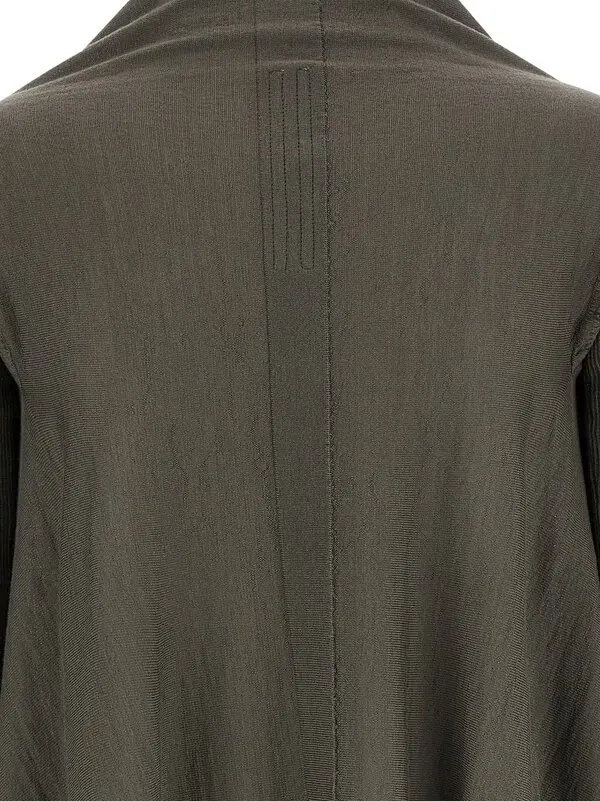 Rick Owens Medium Wrap Cardigan - Gray