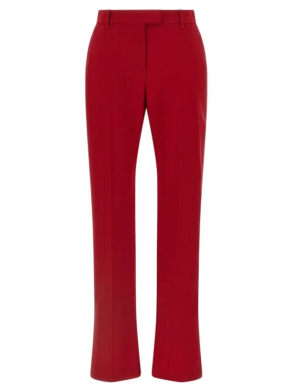 Alexander McQueen Stretch Wool Gabardine Trousers