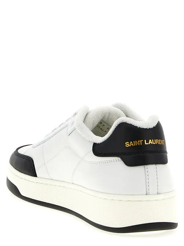 Saint Laurent Sl/61' Sneakers - White/black