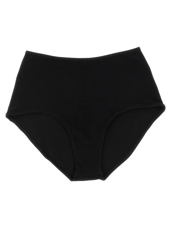 Norma Kamali High Waist Briefs - Black