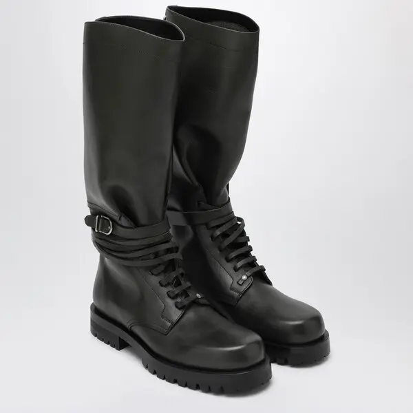 DURAZZI MILANO High Combat Boots - Green