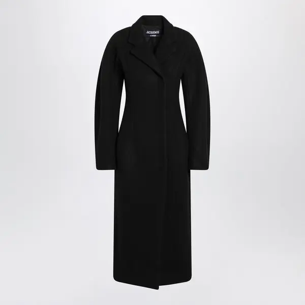 Jacquemus Curved Wool Coat