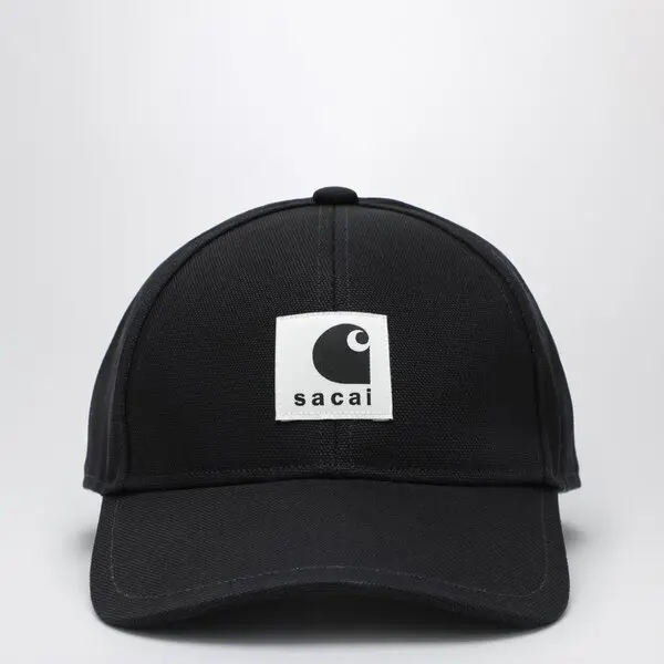 SACAI X CARHARTT WIP Baseball Cap With Logo - Black