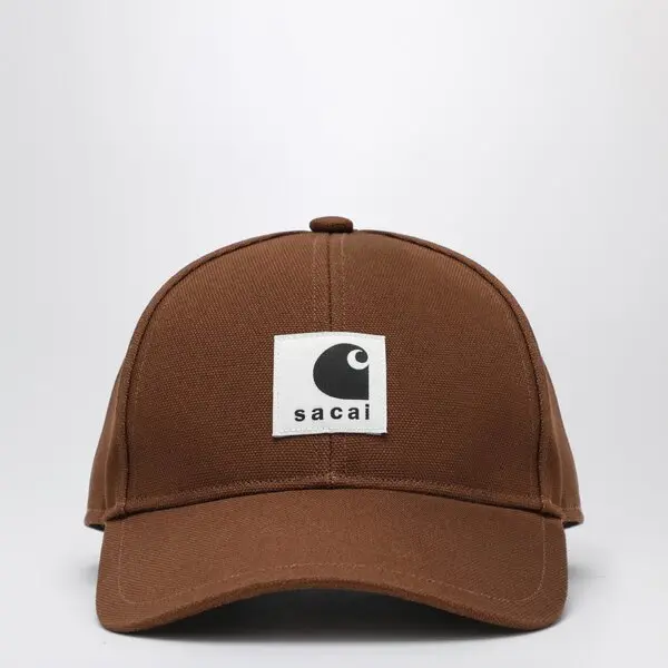 SACAI X CARHARTT WIP Baseball Cap With Logo Patch - Beige