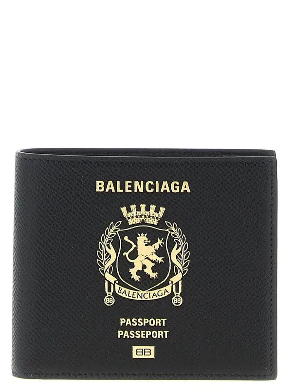 Balenciaga Passport' Wallet - Black