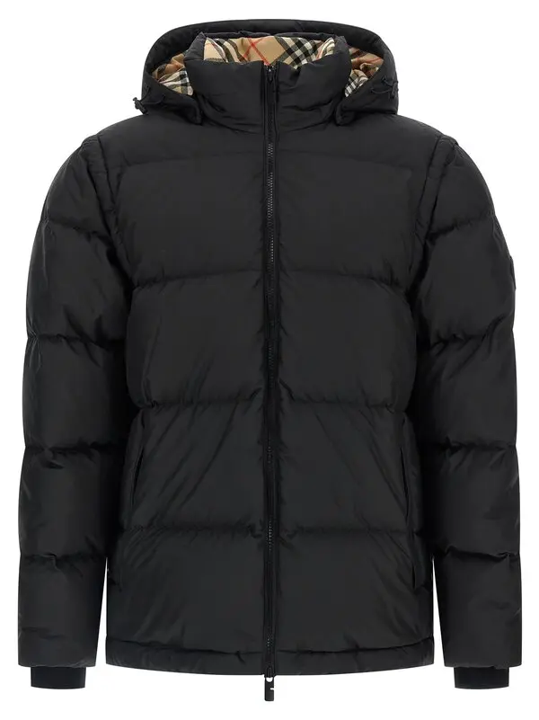 Burberry Bideford Down Jacket In Black - 21% Off | Editorialist