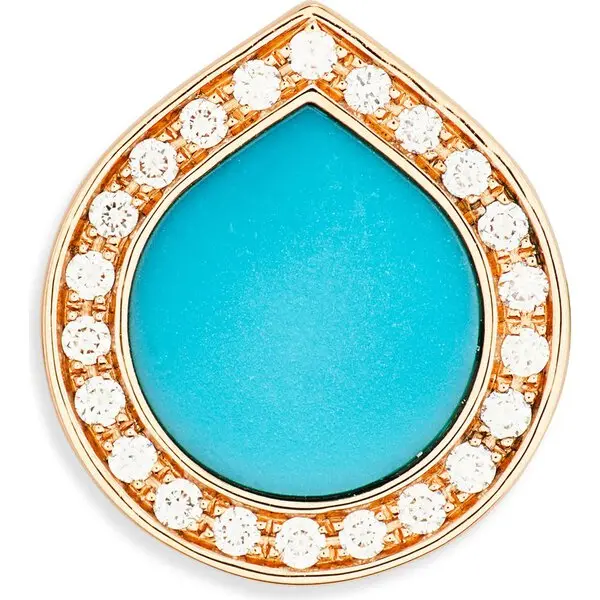 REPOSSI Antifer Stud Earring - Turquoise