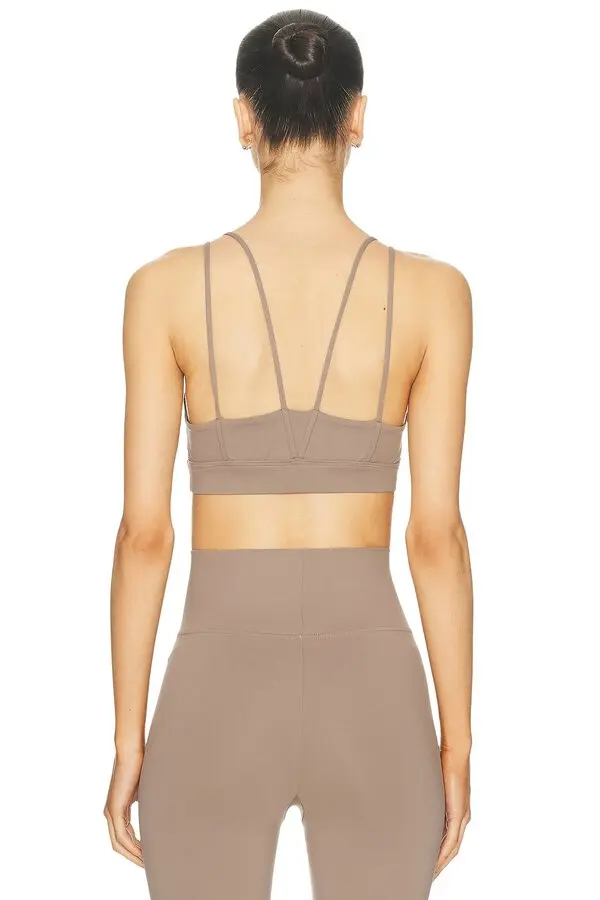 NORBA Strappy Bralette In Beige