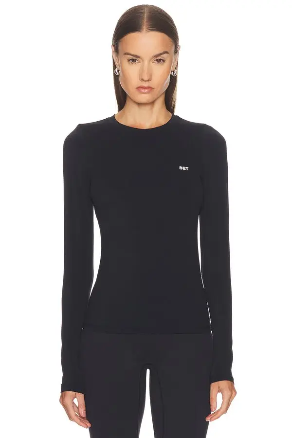 SET ACTIVE Airluxe Breathe Long Sleeve Tee
