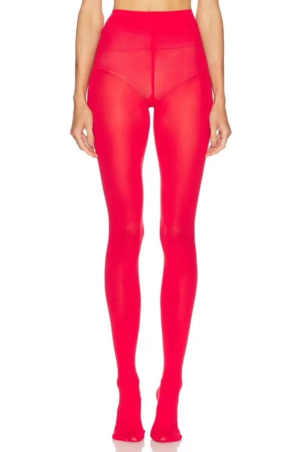 Swedish Stockings Olivia Premium Tights - Sharp Red