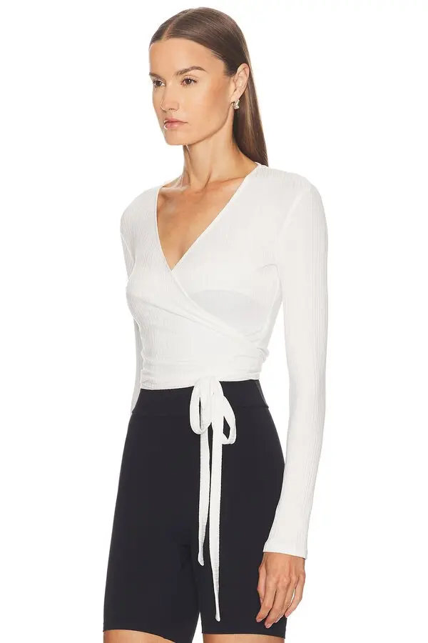 NORBA Wrap Top - White